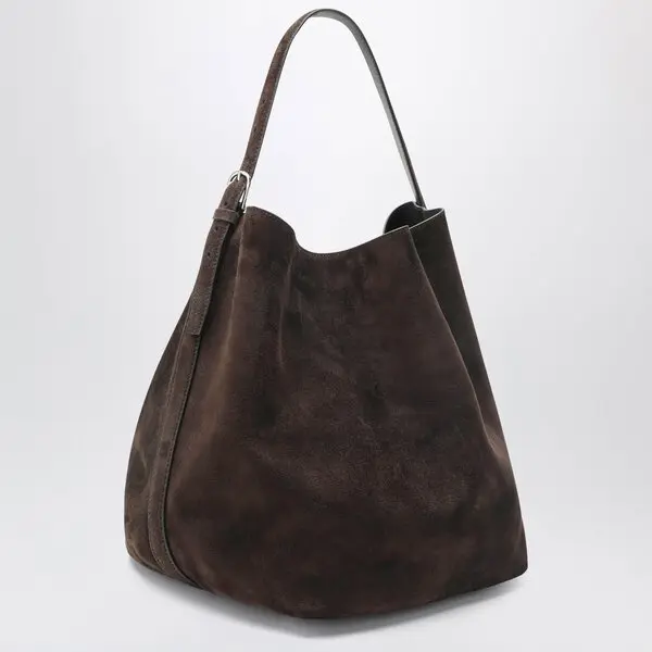 TOTEME Suede Tote Bag - Brown