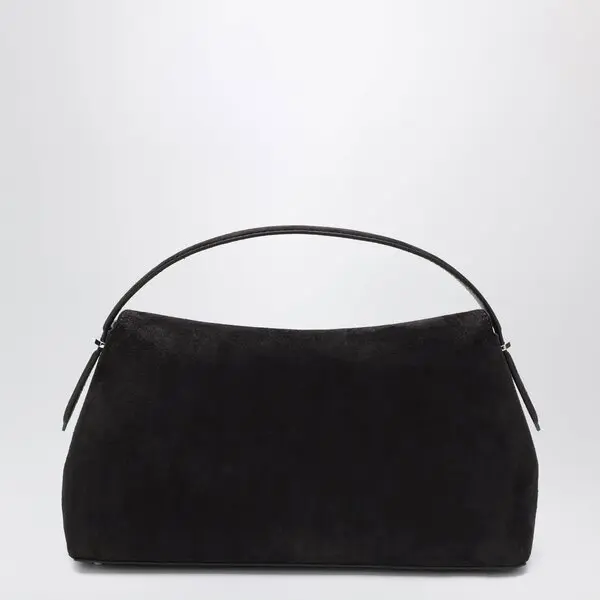 TOTEME Suede T-lock Handbag - Brown
