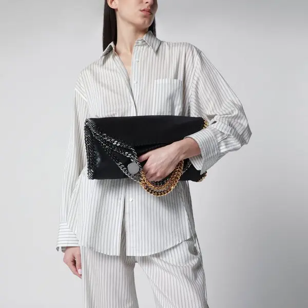 Stella McCartney Foldable Falabella Tote - Black