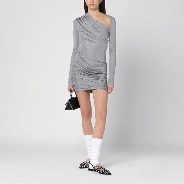 Attico Draped Mini Dress