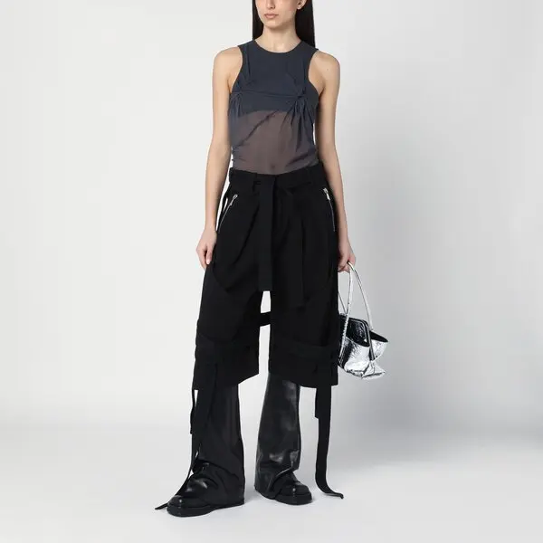 Attico Silk Tank Top