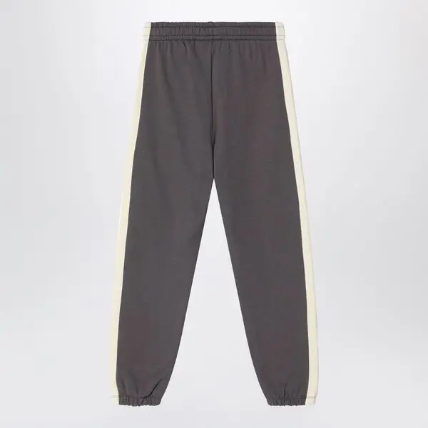 MINI RODINI Organic Cotton Jogging Trousers With Side Stripe