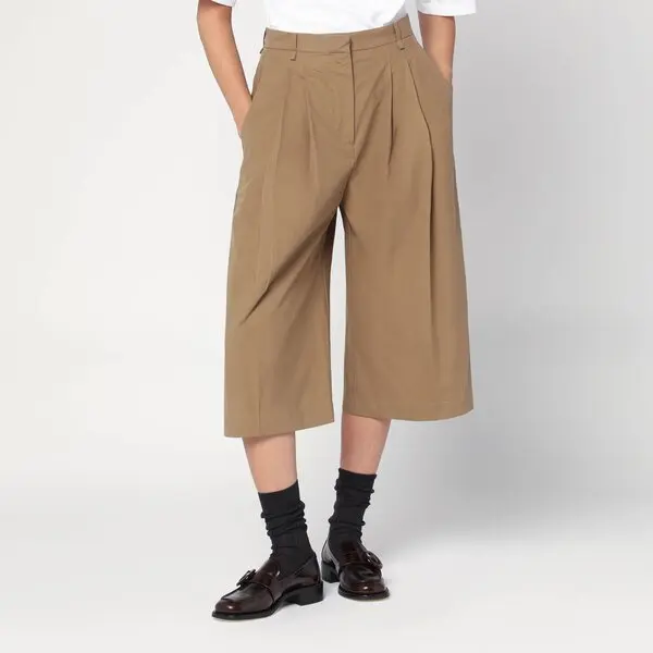 MKDT STUDIO Cotton Long Bermuda Shorts