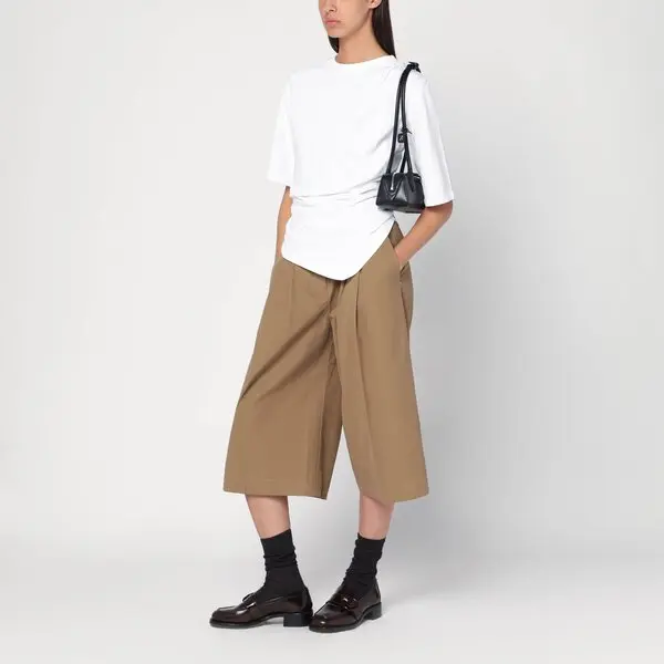 MKDT STUDIO Cotton Long Bermuda Shorts