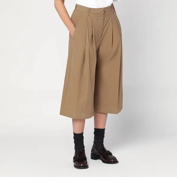 MKDT STUDIO Cotton Long Bermuda Shorts