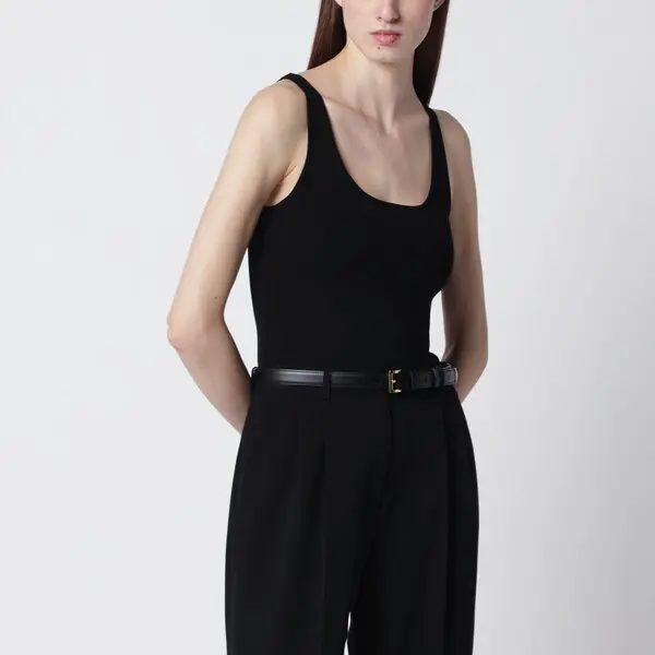 TOTEME Fitted Compact Knit Tank Top