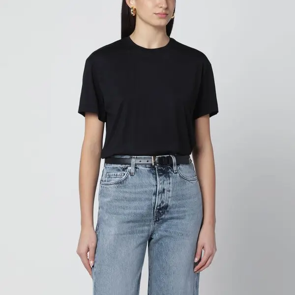 TOTEME Organic Cotton-blend Crewneck T-shirt