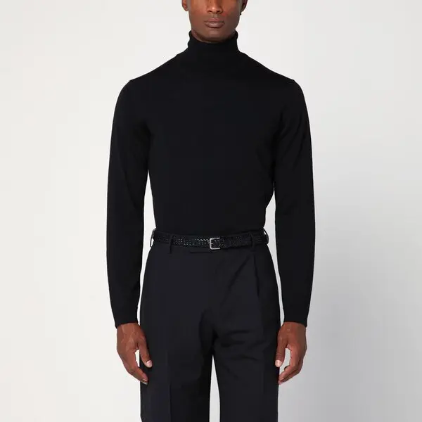 ROBERTO COLLINA Wool Turtleneck Sweater