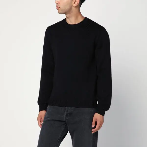 ROBERTO COLLINA Crew Neck Wool Sweater