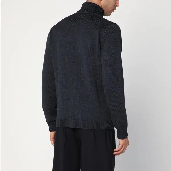 ROBERTO COLLINA Wool Turtleneck Sweater