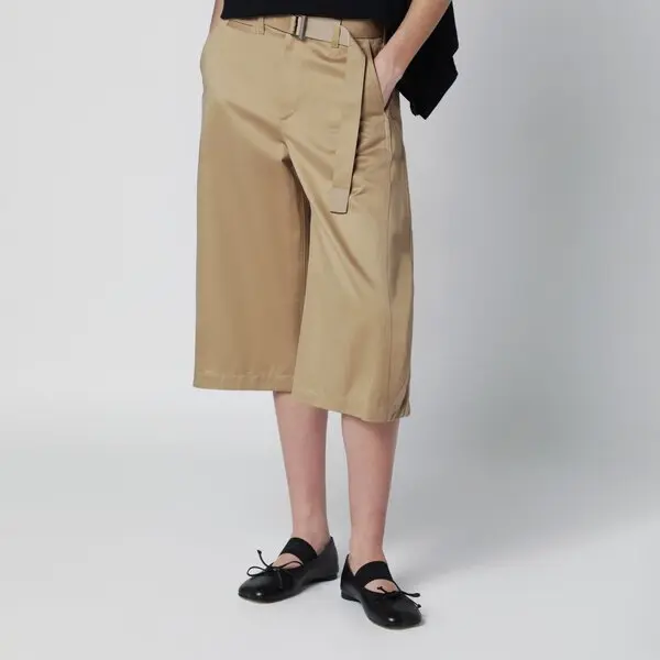 Sacai Cotton Chino Bermuda Shorts
