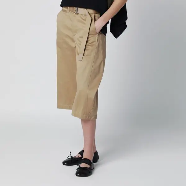 Sacai Cotton Chino Bermuda Shorts