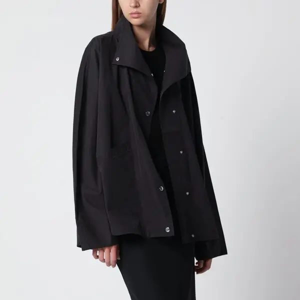 TOTEME Cotton-blend Windbreaker Jacket - Black