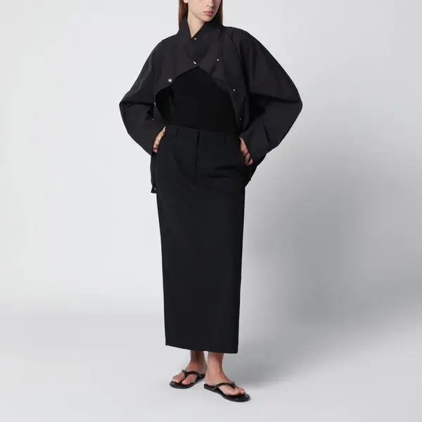 TOTEME Cotton-blend Windbreaker Jacket - Black