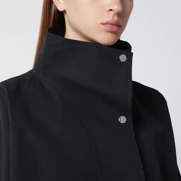 TOTEME Cotton-blend Windbreaker Jacket - Black
