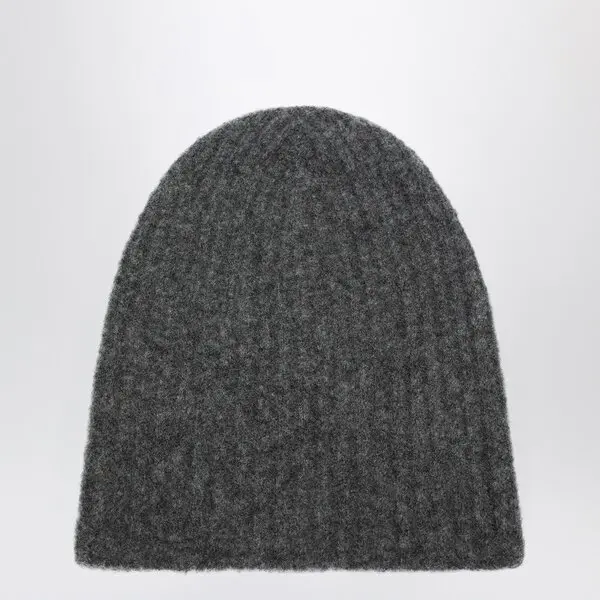 ROBERTO COLLINA Cashmere Beanie - Grey