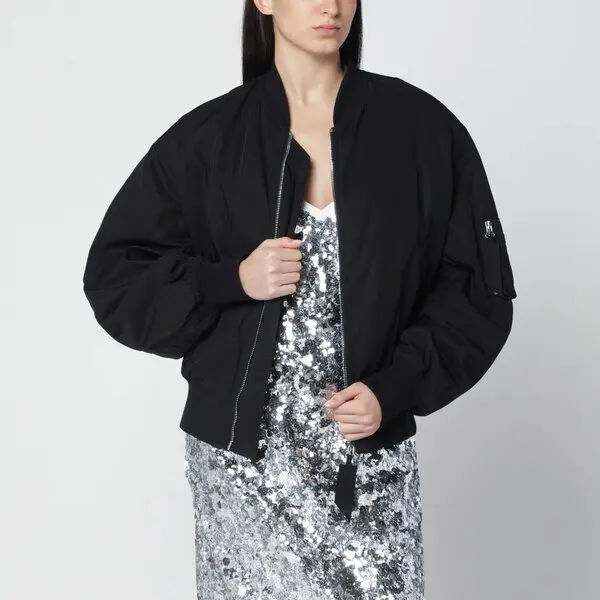 Attico Zip Bomber Jacket