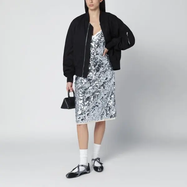 Attico Zip Bomber Jacket