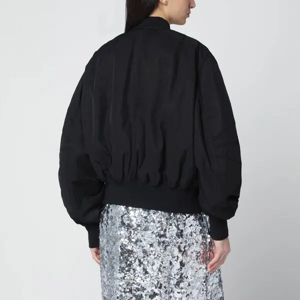 Attico Zip Bomber Jacket
