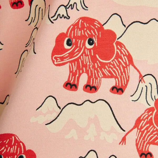 MINI RODINI Leggings With Mammoth Print