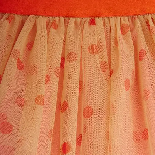 MINI RODINI Polka Dot Tulle Skirt