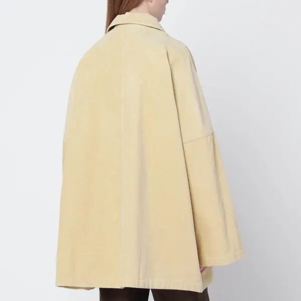 TOTEME Corduroy Overshirt Jacket - Beige