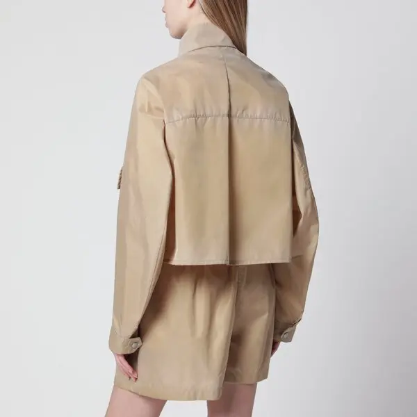 Prada Short Re-nylon Raincoat