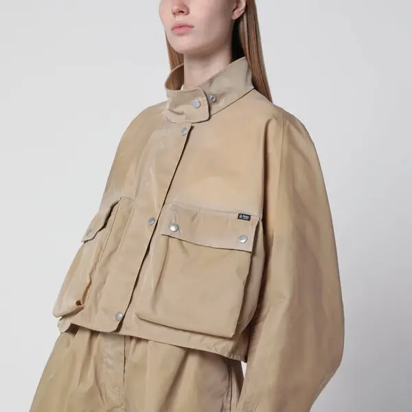 Prada Short Re-nylon Raincoat