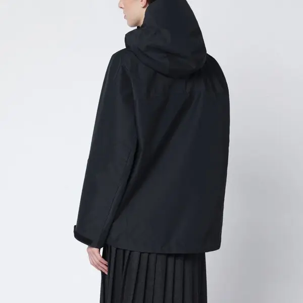 Prada Technical Canvas Hooded Jacket