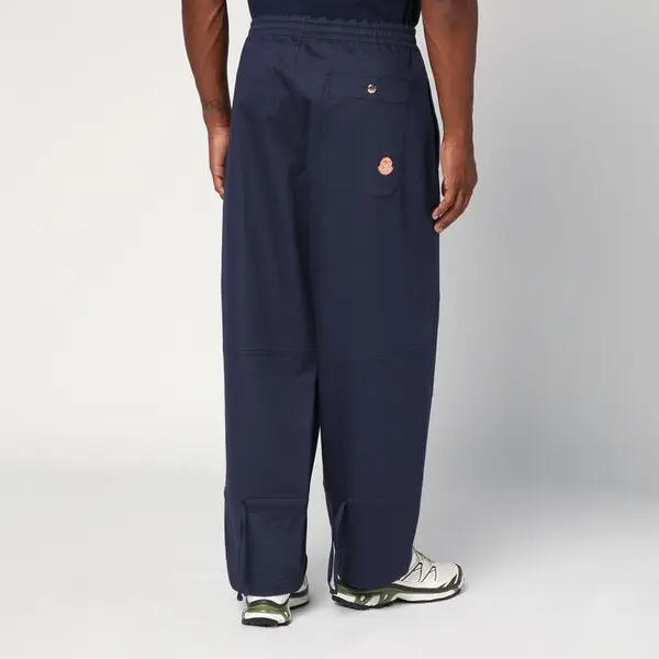 Moncler X Gilga Farm Cotton Gabardine Trousers - Blue