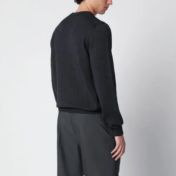 ROBERTO COLLINA Wool Crew-neck Sweater