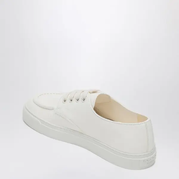 Prada Hammered Leather Sneakers