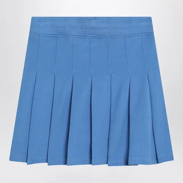 Polo Ralph Lauren Pleated Mini Skirt With Embroidered Logo
