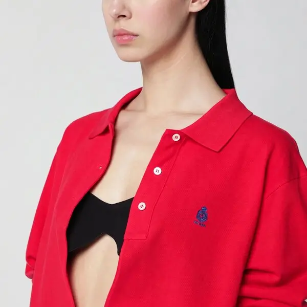 Prada Cotton Piqué Polo