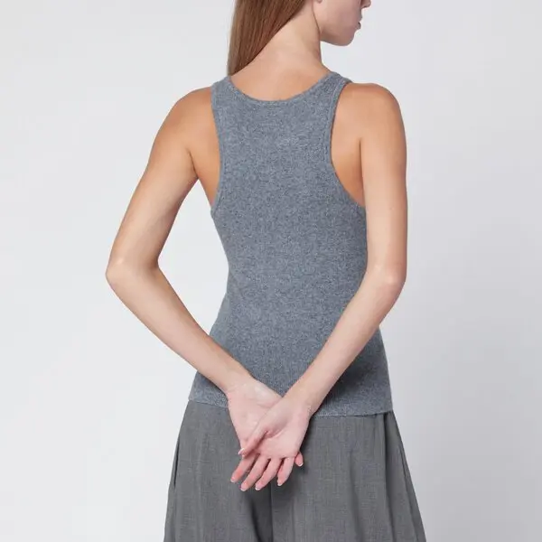 Almada Label Luna Top In Wool And Cashmere Blend