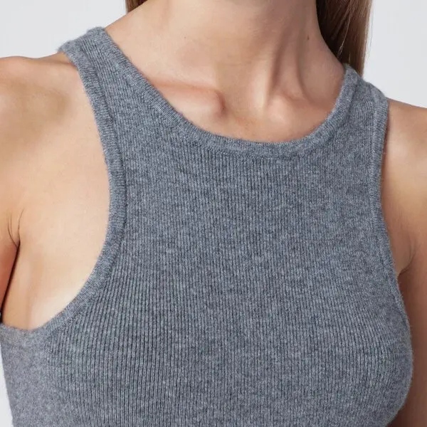 Almada Label Luna Top In Wool And Cashmere Blend