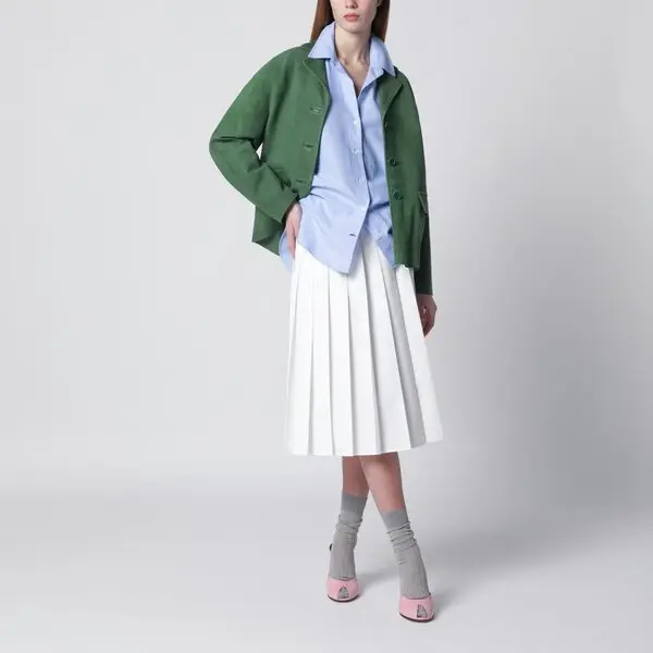 SALVATORE SANTORO Suede Jacket With Classic Lapels