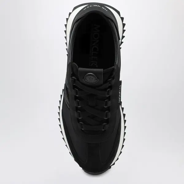 Moncler Pacey2 Suede And Nubuck Sneakers - Black