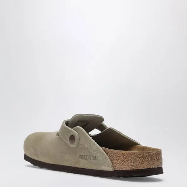 BIRKENSTOCK Suede Clogs With Adjustable Buckle