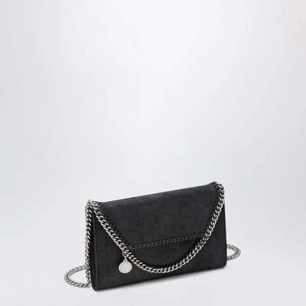 Stella McCartney Falabella Crossbody Wallet Bag - Black