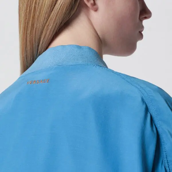Versace Poplin Zip Blouson Jacket