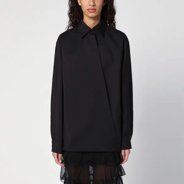 Valentino Garavani Wool Mohair And Silk Shirt