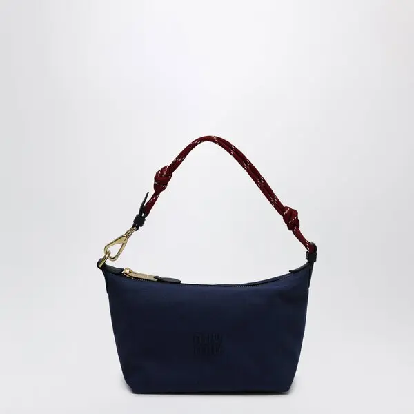 Miu Miu Gabardine Pouch - Blue