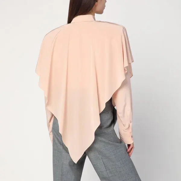 Stella McCartney Silk Crêpe De Chine Shirt - Pink