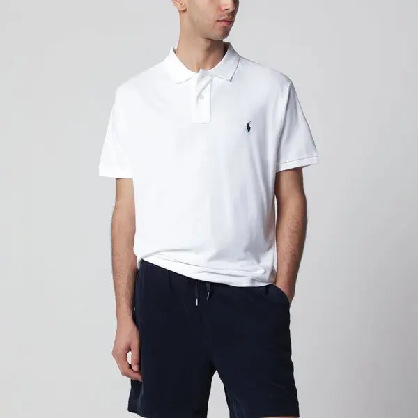 Polo Ralph Lauren Cotton Custom Slim-fit Polo - White