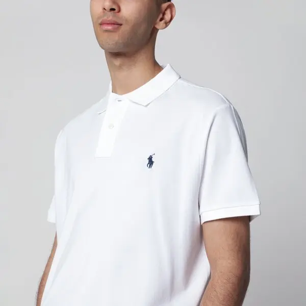 Polo Ralph Lauren Cotton Custom Slim-fit Polo - White