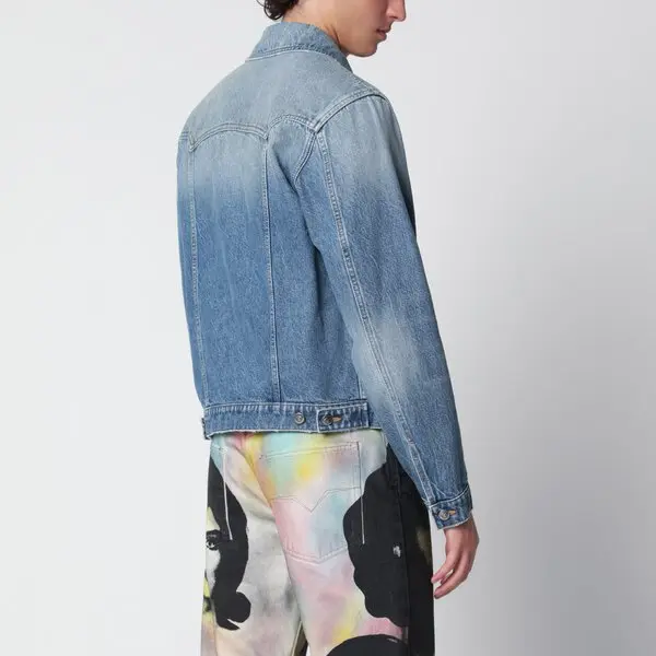 Versace Medium Stonewashed Denim Jacket