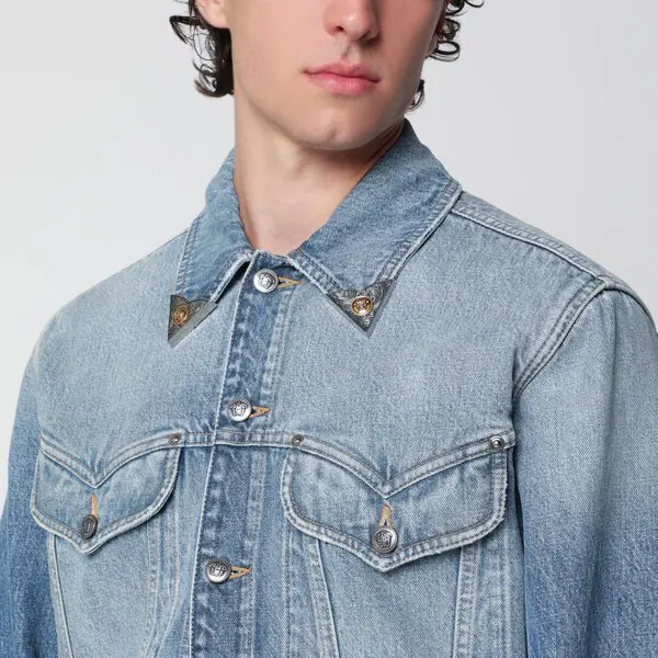 Versace Medium Stonewashed Denim Jacket