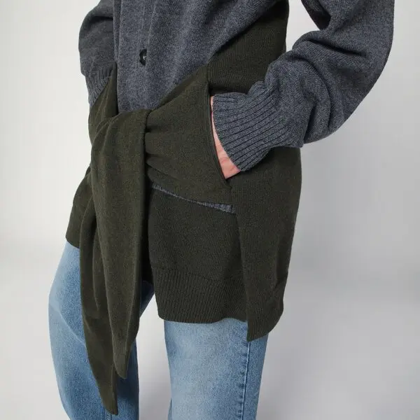 Stella McCartney Virgin Wool Cardigan - Multicolor