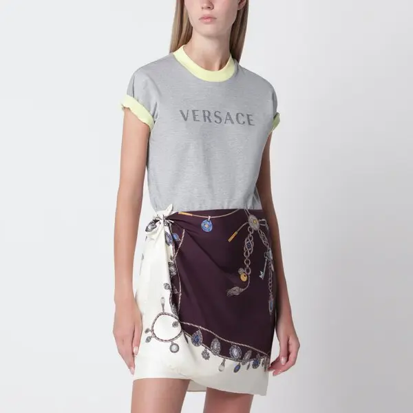 Versace Reversible Cotton Jersey T-shirt